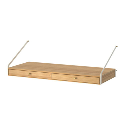 IKEA イケア SVALNAS デスクスペース(引き出し×2) 竹 IKEA イケア SVALNAS デスクスペース(引き出し×2) 竹