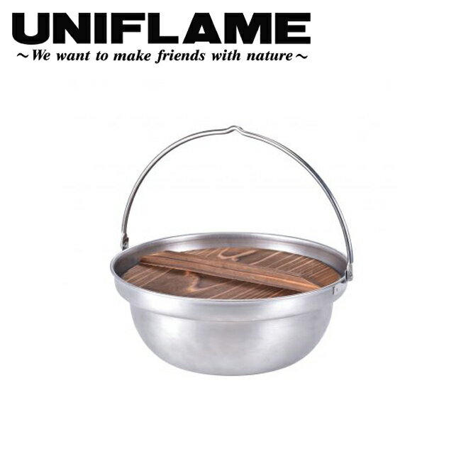 メーカー希望小売価格はメーカーカタログに基づいて掲載していますSpec ブランド名 UNIFLAME ユニフレーム 商品名 焚き火鍋 30cm メーカー型番 660003 サイズ 約φ30.5×12(高さ)cm(ツル外寸幅約Φ32.5cm)...