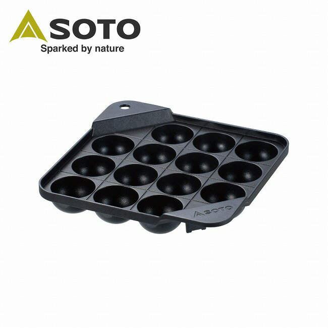 メーカー希望小売価格はメーカーカタログに基づいて掲載していますSpec ブランド名 SOTO ソト 商品名 カコム たこ焼きプレート メーカー型番 ST-3114 サイズ 幅197×奥行197×高さ38mm※メーカーサイズ参照 カラー 詳細...