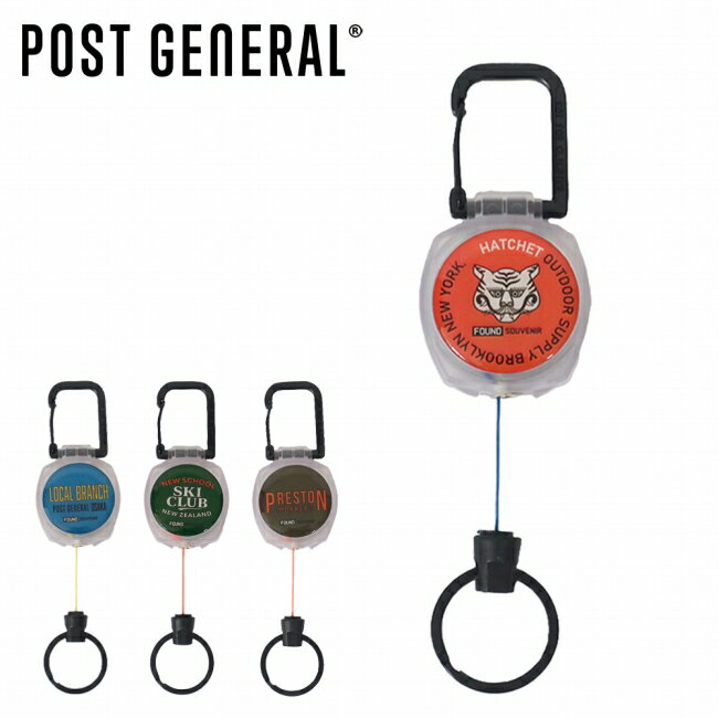 メーカー希望小売価格はメーカーカタログに基づいて掲載していますSpec ブランド名 POST GENERAL ポストジェネラル 商品名 FOUND SOUVENIR COLOR CORD REEL KEY HOLDER ファウンドスーベニア...