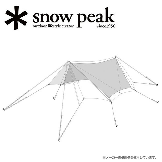 メーカー希望小売価格はメーカーカタログに基づいて掲載していますSpec ブランド名 snowpeak スノーピーク 商品名 TAKIBIタープ オクタ インナールーフ メーカー型番 TP-430-1 サイズ 重量：4.2kg収納サイズ：収納...