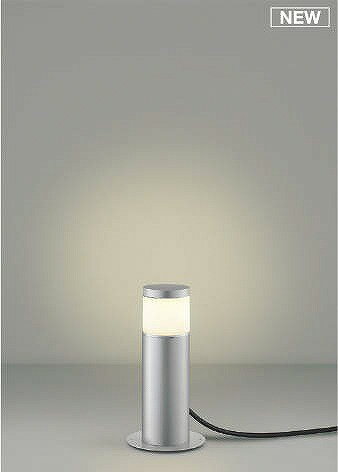 60W相当ランプ：LED電球40形相当(E26)本体：アルミ・シルバーメタリック塗装セード：アクリル・乳白色●地上高-297 幅-φ90mm 重-1.6kg●消費電力：4.4W●定格光束：390 lm●固有エネルギー消費効率：88.6 lm...