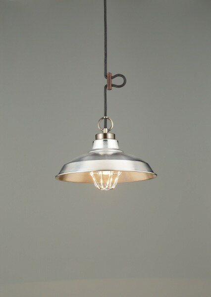 構成：アルミ配照セード（生地）・スチール（真鍮ブロンズ鍍金）・丸環（真鍮ブロンズ鍍金）・E-26〆付けモーガルソケット黒コード長さ約68.0cm・引掛シーリングキャップ付・黒CPフレンジ・丸木自在（茶）付・〆付けガード返品・交換について「返...