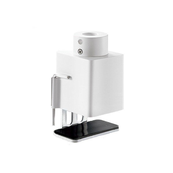 Zライト専用クランプ。半世紀以上の歴史を持つZ-LIGHT（ゼットライト）、高い実用性とデザインを兼ね備えたアームスタンドZライト。上部締付け形クランプ従来のねじ込み部が無く取付けも簡単アーム調整用六角レンチ収納部付取付可能厚45mmまでゼ...