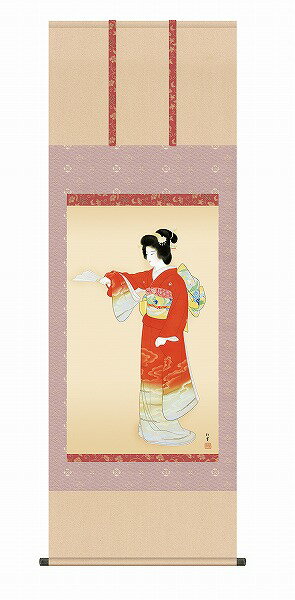 上村松園 明治の京都下京に生まれ育った女流画家。「一点の卑俗なところもなく清澄な感じのする香高い珠玉のような絵」、「真・善・美の極致に達した本格的な美人画」を念願として女性を描き続けた。1948年（昭和23年）女性として初めて文化勲章を受章...