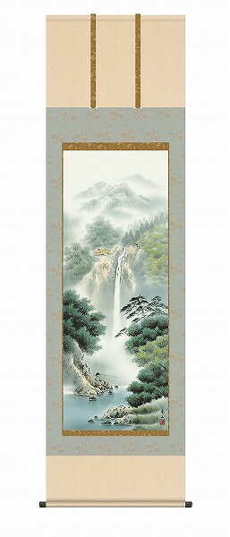 鈴村秀山 グラデーションを駆使し遠景近景をうまくあらわした写実性と独創性を高い次元で融合させた 画技として評価を集める。三美会会員。 霞にけむる山並み、新緑を潤すせせらぎ、私たち日本人の心の故郷が鮮やかに蘇ります。山紫水明の渓谷美を心ゆくま...