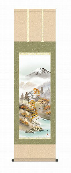 中山雪邨 高校卒業後、日本画家村内桃幸氏に師事。伝統の日本画に現代感覚をうまく取り入れた画法で評価を集める。三美会会員。艶やかに装いを変え深まりゆく秋の渓谷。注意事項納期は約7〜10日前後です。メーカー直送について本商品はメーカー直送品とな...