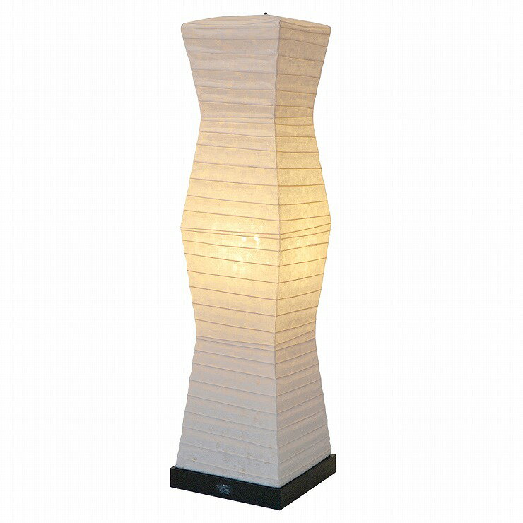 和室、廊下、客間などの空間をお洒落に演出します。低めのフロアスタンドなので、使いやすい。糸入り落水紙：厚めの落水紙(穴のある紙)で、縦横に糸が漉きこんである和紙で貼っています。メーカー直送について本商品はメーカー直送品となります。代金引換は...