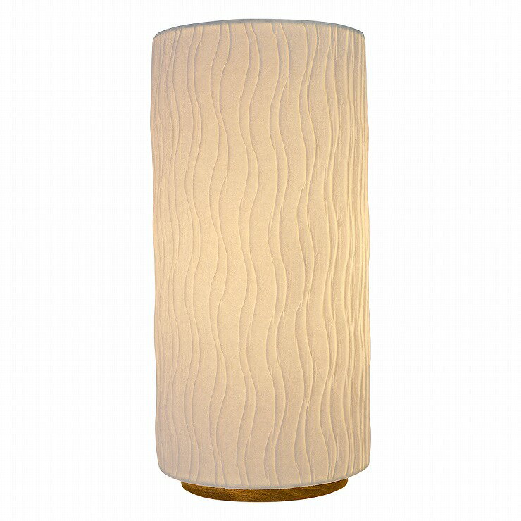 和紙にひだ、折り目をつけて装飾した陰影の綺麗な灯り一枚の和紙を丁寧に折っています。舞姫：ウェーブ状に折り目をつけたラインが美しく、際立つ。メーカー直送について本商品はメーカー直送品となります。代金引換はご利用頂けません。・配送地域：全国※沖...