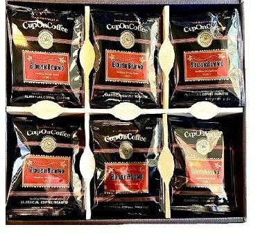 こだわりのコーヒーを大切な方への贈り物に ちょっとしたプレゼントや贈り物等に最適なセットです。 各季節のギフトはもちろん、誕生日プレゼントやお祝い事、引き出物などにも最適です。 手軽に簡単！カップオンタイプのコーヒーなので、コーヒーメーカー...