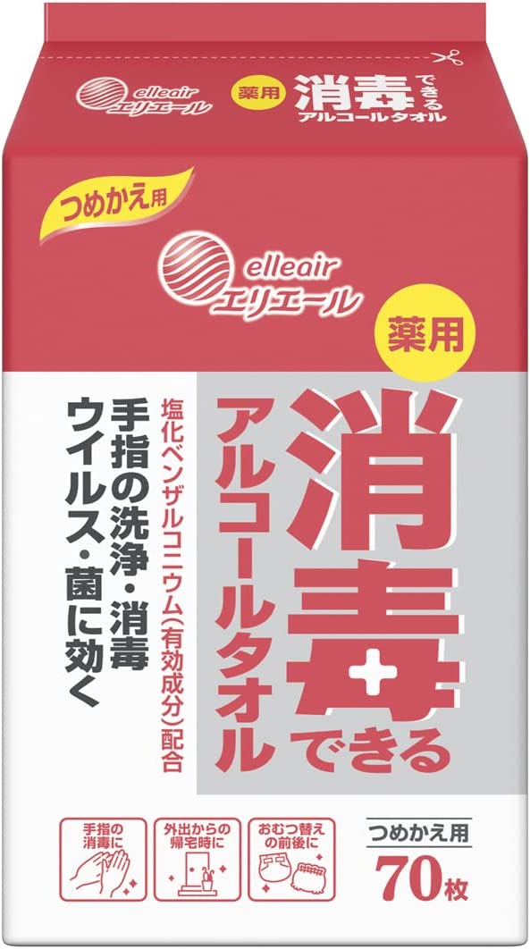 商品情報広告文責株式会社SufulaTEL 042-306-2740メーカー名、又は販売業者名大王製紙製造国日本商品区分医薬部外品商品説明有効成分「塩化ベンザルコニウム0.05%」を配合。手指の消毒・洗浄としてお使いください。※指定医薬部外...
