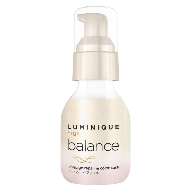 LUX(ラックス)ルミニーク バランス ダメージリペア&amp;カラーケア 洗い流さないトリートメントオイル ヘアオイル 70ml髪と心*1のトータルビューティーケア発想。*1 心地よさを感じることカラーした髪のダメージ補修と色ツヤキープに...