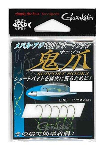 がまかつ(Gamakatsu) アシストフック サポートフック鬼爪 L 5本 67804主な対応魚種:メバル アジ号数:L入り数:5本鈎仕様:マイクロバーブ特徴:メバルフック