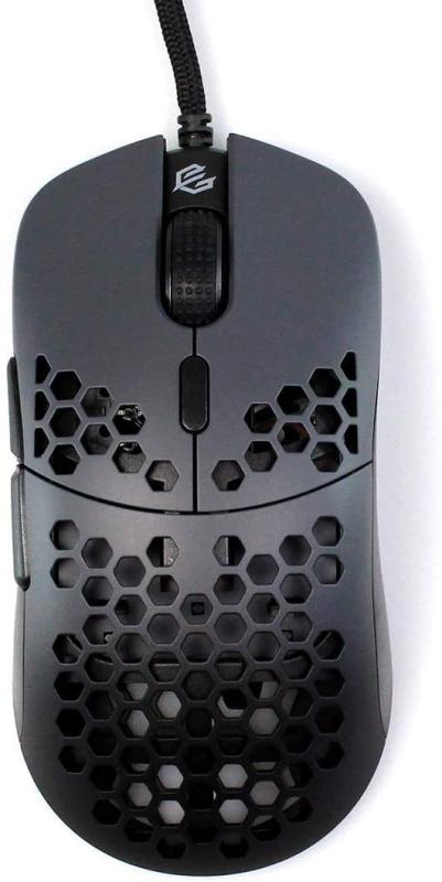 G-Wolves HTM Mouse 2020 version重量: 60±2g ; 羽のような軽さで高い耐久性と強度を誇るハニカムシェル構造6ボタンゲーミングマウス、マットコーティング、パラコードケーブル 追加のパラコードケーブルとマウス...