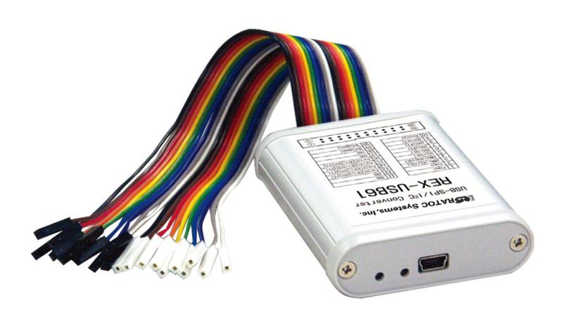 ラトックシステム SPI/I2C プロトコル エミュレーター REX-USB61 ばら線 ユーティリティ ライブラリSPI/I2C 両対応のUSB接続アダプタSPIモードはマスタに対応I2Cモードはマスタ/スレーブ対応デバイスおよび本製品へ...