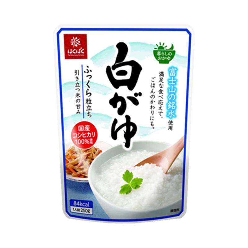 はくばく おかゆ 白がゆ 250g×8袋原材料:うるち米(国産)商品サイズ(高さ×奥行×幅):17.8cm×21.3cm×12.8cm
