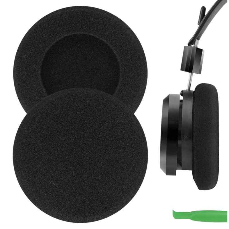 Geekria イヤーパッド Comfort 互換性 パッド グラド GRADO SR60, SR80, SR125, SR225, M1 ヘッドホンに対応 パッド イヤー/イヤーカップ スポンジ (ブラック)高品質の スポンジ で作られた...