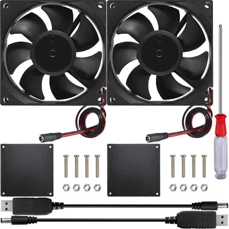 JYUDAUFU 4個 3007 30 mm × 7 mm DC 5 V 3.3 V 5000 rpm ブラシレス冷却ファン 携帯電話ホルダーファン 低騒音ファン ダストフィルターネット付き DIYテストPC CPUロボット Raspber...