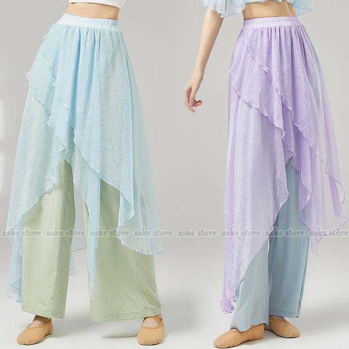 商品名 ダンスパンツ 色 ピンク|パープル|ブルー|グリーン|イエロー サイズ S：適用体重42.5-50kgパンツ丈100cmウエスト60cm M：適用体重50-57.5kgパンツ丈102cmウエスト64cm L：適用体重57.5-65k...
