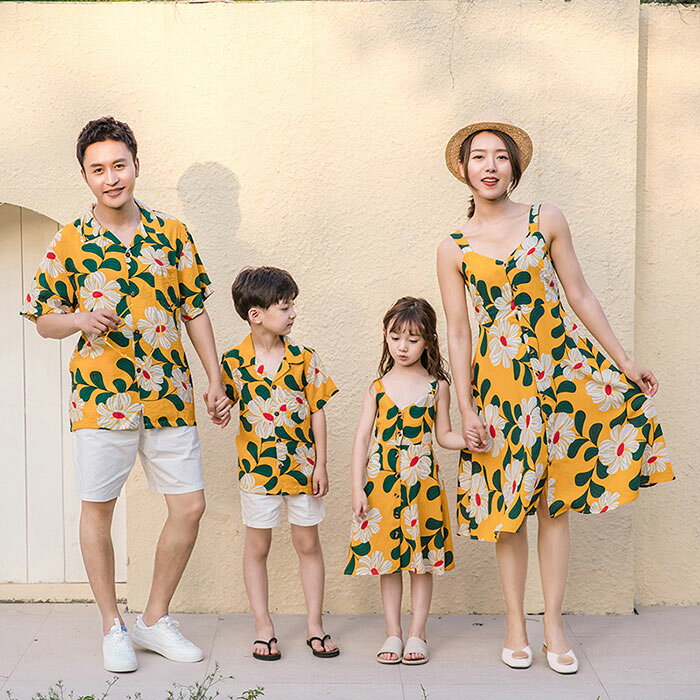 商品名 親子お揃い(商品内容より金額修正場合があります) 色 写真色 サイズ 図参考 素人採寸若干の誤差がある場合がございます。 素材 ポリエステル ご了承いただきたいこと ※サイトに掲載の商品は、撮影の環境とモニター環境により、実際の物と...