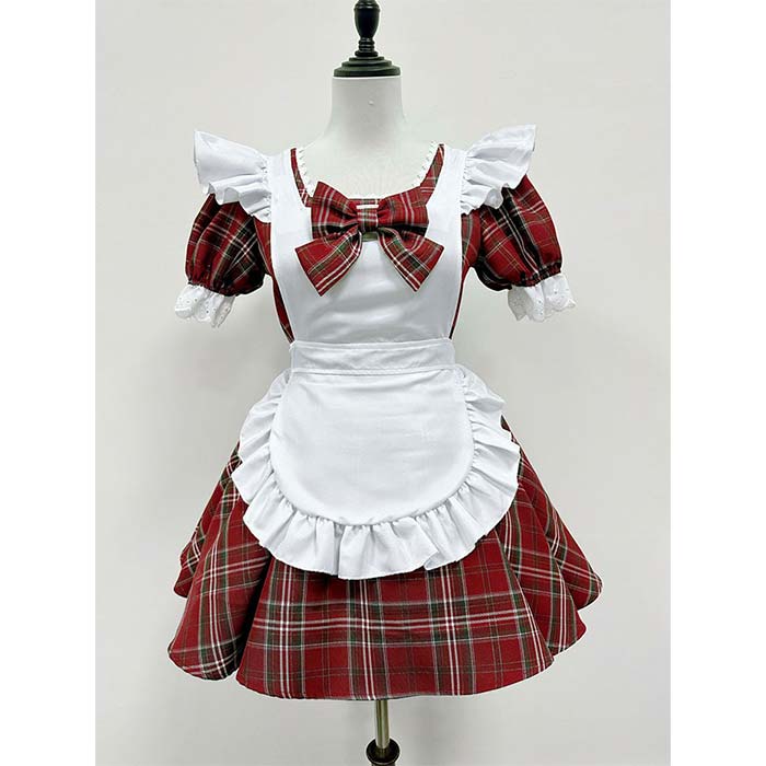 商品名 ロリータ服 色 レッド サイズ S-3XL 素人採寸若干の誤差がある場合がございます。 素材 ポリエステル ご了承いただきたいこと ※サイトに掲載の商品は、撮影の環境とモニター環境により、実際の物と素材感・色味いが多少異なる場合がご...