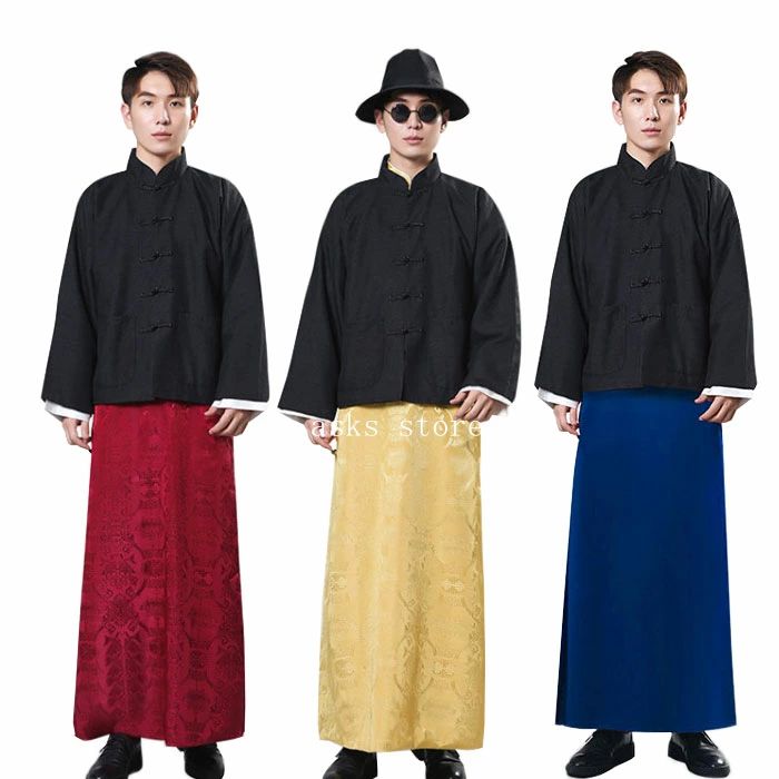 商品名 メンズチャイナ服 色 ブラック・ネイビー・ワインレッド サイズ S-XL 素人採寸若干の誤差がある場合がございます。 素材 ポリエステル ご了承いただきたいこと ※サイトに掲載の商品は、撮影の環境とモニター環境により、実際の物と素材...