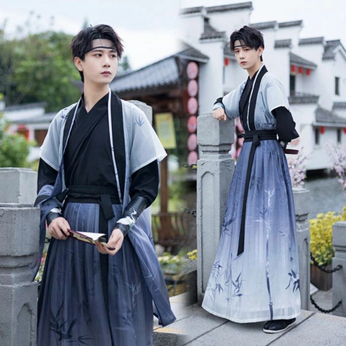 商品名 中華コスプレ漢服 3点セット：トップス+スカート+半袖羽織 4点セット：トップス+スカート+半袖羽織+袖カバー 色 図参考 サイズ S-4XL 素人採寸若干の誤差がある場合がございます。 素材 ポリエステル ご了承いただきたいこと ...