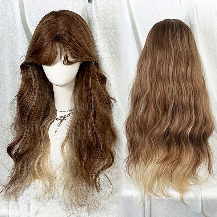 商品名 かつら 髪飾りは付きません。 色 ブラウン サイズ 約65cm 素人採寸若干の誤差がある場合がございます。 素材 合成繊維 ご了承いただきたいこと ※サイトに掲載の商品は、撮影の環境とモニター環境により、実際の物と素材感・色味いが多...