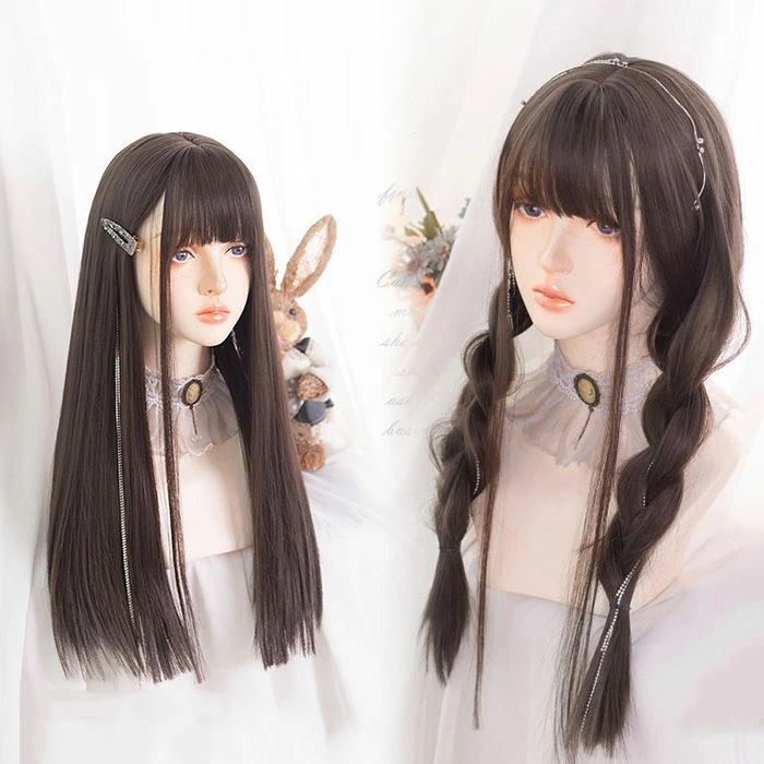 商品名 かつら 髪飾り・帽子などの小物は付いていません。 色 ブラウン サイズ 約60cm 素人採寸若干の誤差がある場合がございます。 素材 合成繊維 ご了承いただきたいこと ※サイトに掲載の商品は、撮影の環境とモニター環境により、実際の物...