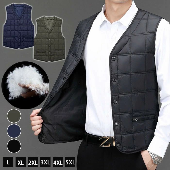 品番：xuezi01 カラー：ブラック、ネイビー、グリーン サイズ：L XL XXL 3XL 4XL 5XL&nbsp; 素材：ダウン、ポリエステル、フェザー ご注意： ※お客様のモニター環境により実物の色合いと若干お色目が異なる場合がござ...