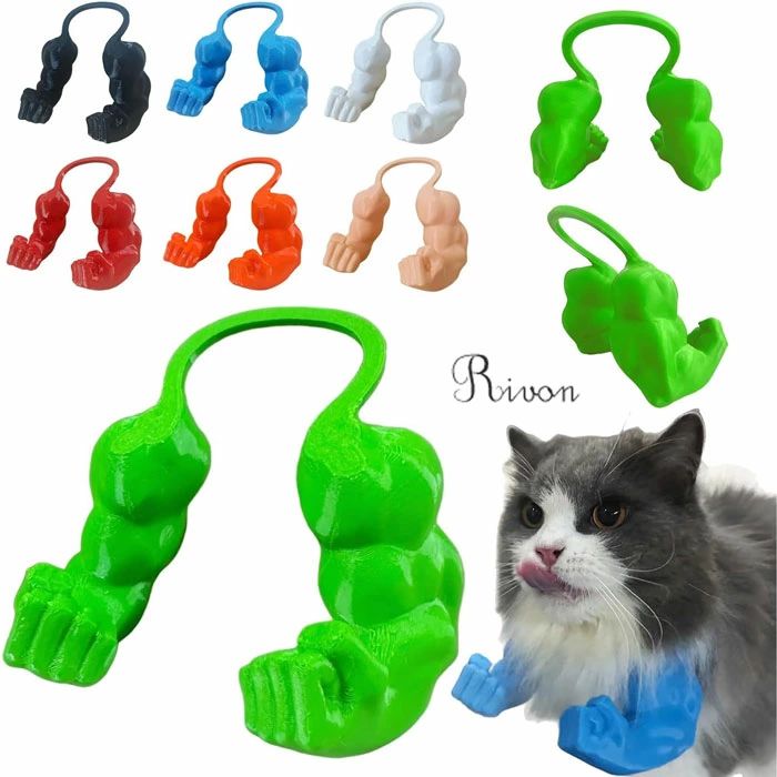 商品コード 商品詳細 【スタイリッシュでユーモラスなデザイ】ボディービルダーの猫の筋肉の腕をフィーチャーしたこのデザイは、あらゆるスペースに個性を追加し、ユーモアあふれる視覚的イパクを提供します。【実用的な使用】筋肉の猫の首の腕は猫にシーム...