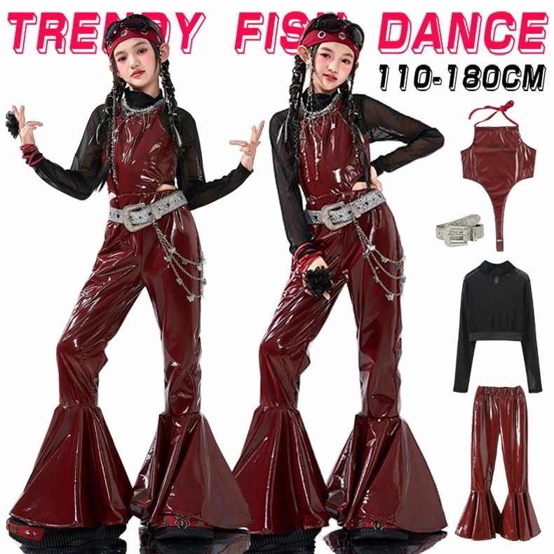 人気検索キーワード：キッズ ダンス衣装 セットアップ 女の子 チア チアガール トップス パンツ ダンスウェア ヒップホップ ジャズダンス 演出服 練習着 団体服 応援団 個性派 おしゃれ ゆったり かっこいい hiphop jazz k-...