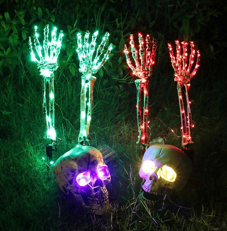 人気検索キーワード：飾り 置物 ディスプレイ ハロウィン 骸骨 スカル ドクロ 雑貨 リアル オブジェ ホラーディスプレイ 骸骨 怖い ガイコツ スケルトン アーム LED ライト パーティー なりきり 文化祭 学園祭 舞台劇 cospla...