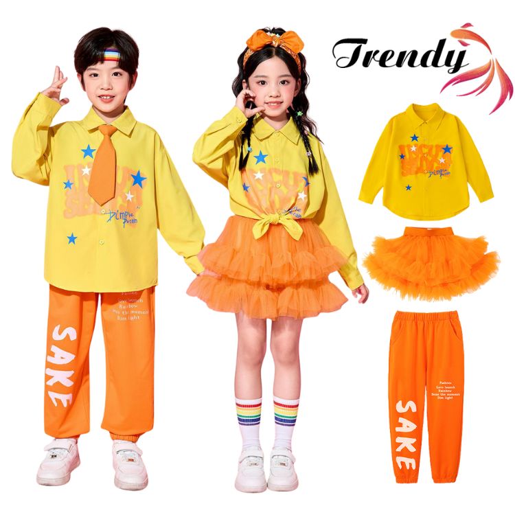 人気検索キーワード：青色 ブルー シャツ ドーパミン アニマル柄 動物柄 長パンツ スカート キッズ ダンス セットアップ 韓国 k-pop ヒップホップ 男の子 女の子 ギャル アイドル かっこいい カジュアル レジャー 子供服 ステージ...