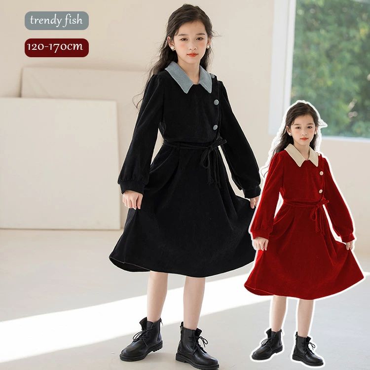 人気検索キーワード：女の子 ワンピース キッズ フォーマル 長袖 発表会 カジュアル 子供服 秋 冬 女子 学生 おしゃれ 学生服 可愛い 学園風 ブラック レッド 重ね着風 ピアノ 結婚式 普段着 旅行 七五三 お誕生日 プレゼント 12...