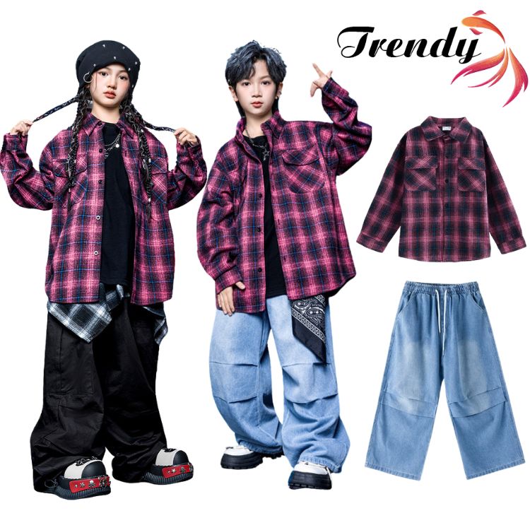 人気検索キーワード：ローズ 黒 シャツ チェック柄 トップス パンツ デニムパンツ カーゴパンツ 長袖 キッズ ダンス セットアップ 韓国 k-pop ヒップホップ 男の子 女の子 ギャル アイドル かっこいい カジュアル 子供服 ステージ...