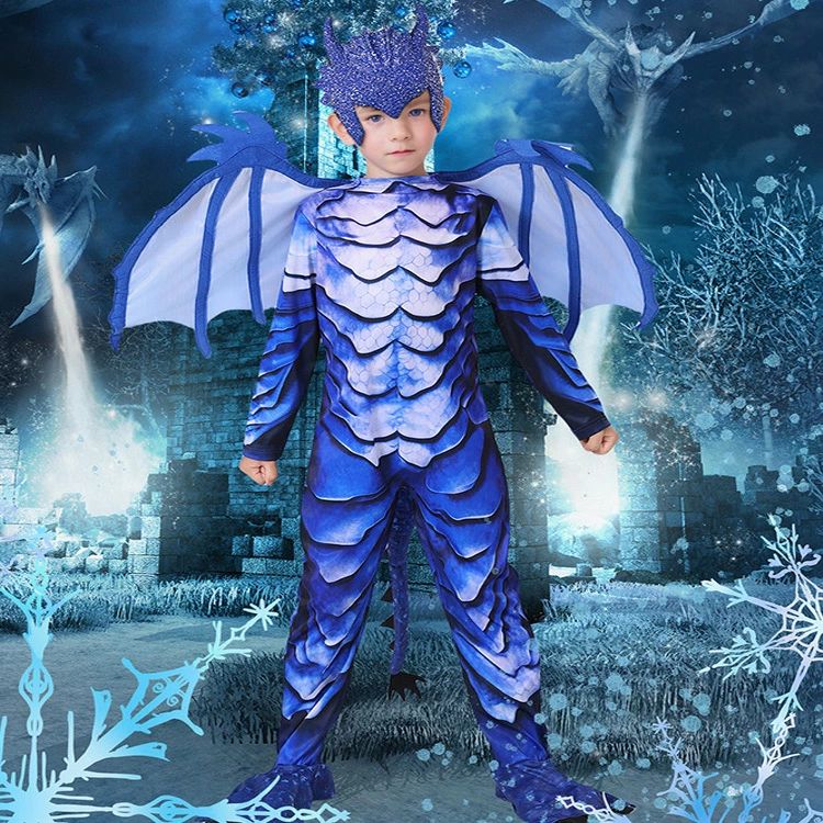 ★商品詳細クリスマス 衣装 子供ハロウィン コスプレ ダイナソー 恐竜 子供 可愛い 氷霜竜騎士 ハロウィン 衣装 コスプレ Halloween 演出服 コスプレ衣装 ハロウィン 仮装 コスプレ 子供用 キッズ 宴会 余興 忘年会 パーティ...