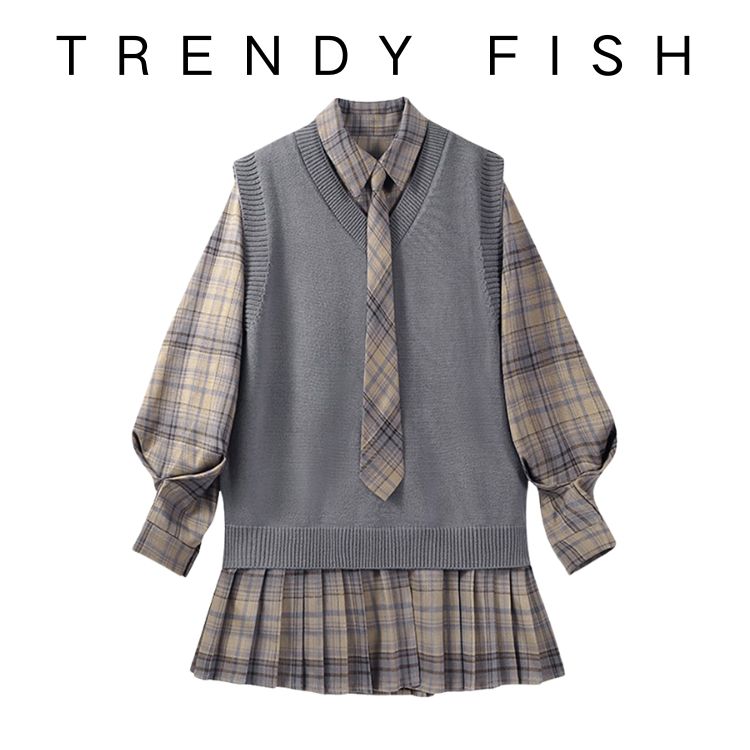 人気検索キーワード：ニット ベスト シャツ ワンピース 薄手 冷房対策 毛玉防止 女子 学生服 Vネック 制服 レディース スプリング スクールセーター ニットコットン 高校 学校 長袖 グレー チェック柄 プリーツスカート 注意事項： ★...