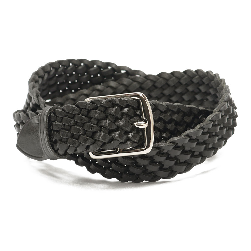 BEORMA ベオーマ 28mm BASKET WEAVE PLAITED BELT P0058 Description ベオーマのアイコニックなメッシュベルトは、肉厚で良質なカウハイド（成牛革）を職人の手で一本一本丁寧にしっかりと編み込ま...