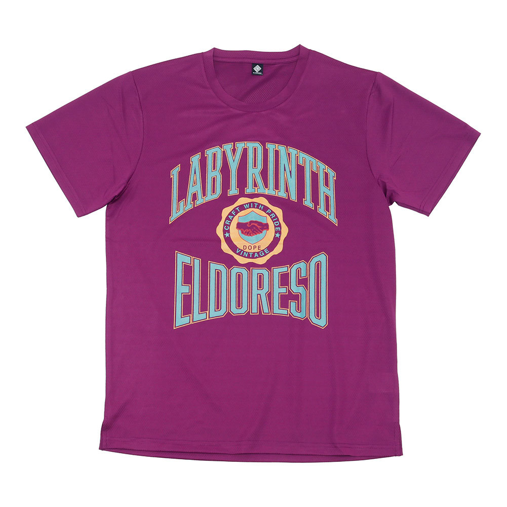 ELDORESO エルドレッソ Labyrinth Tee E1018216 Description こちらの製品には細かな通気孔を持ち伸縮性が高く着心地の良い、ポリエステルとポリウレタンをブレンドしたクイックドライの吸水速乾素材を採用。一...