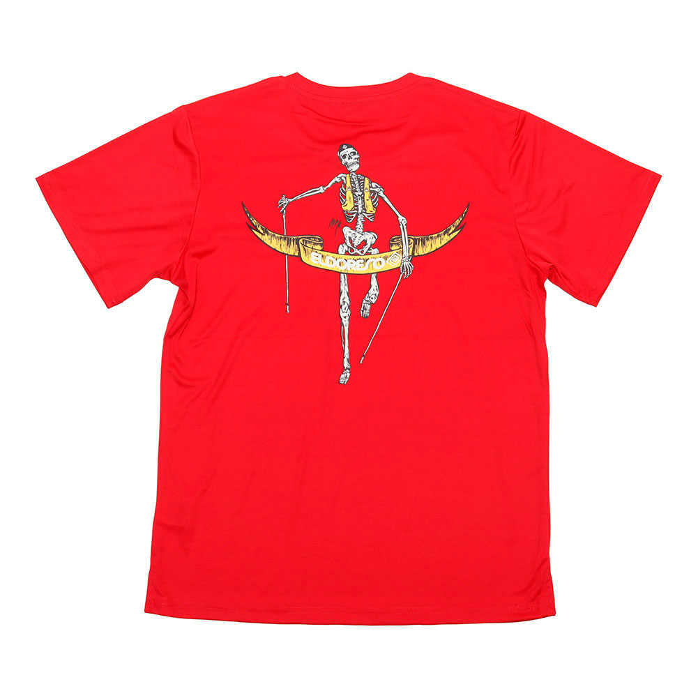 ELDORESO エルドレッソ Boneman Tee E1016325 Description ランナーの一瞬の動きを切り取り、ブランドが得意とするストリートファッションのエッセンスを加えてランニングウェアのデザインへ落とし込んだ「ボーン...