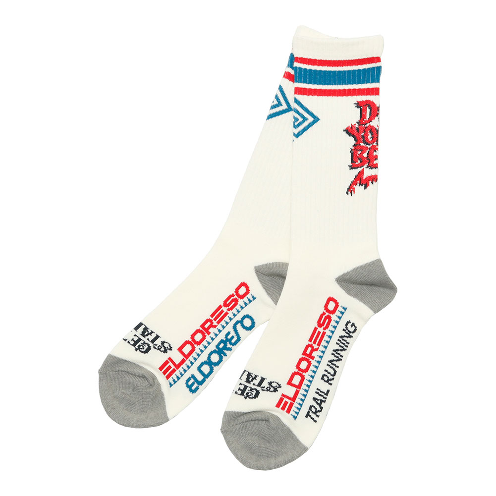 ELDORESO エルドレッソ DYB Middle Sox E7603725 Description ランニングウェアのコーディネートにアクセントとなる、ストリートファッションのエッセンスを落とし込んだデザインのラインソックスです。ウェア...
