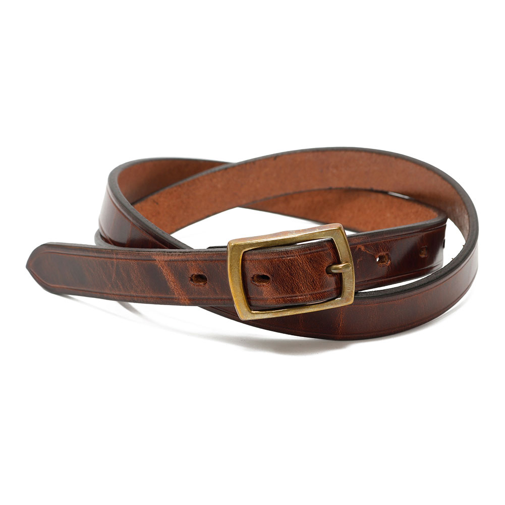 SLOW スロウ herbie 20mm plain belt HS70J-2 Description 幅20mmとSLOWがご用意しているベルトの中で最も細い幅のこちらのベルトは、華奢なバックルとの組み合わせで、上品な印象に仕上がりました...