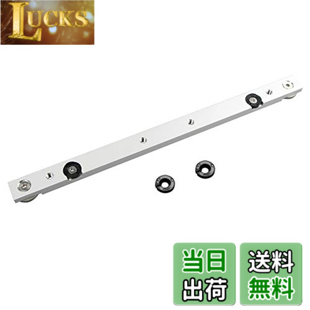 商品情報商品の説明主な仕様 3/8" x 3/4"規格のマイタ—スロットに使用できる、アルミ製・マイタ—スロットランナー。3箇所に施されたボルト穴は1/4インチ（6.35mm）なので、同規格のボルトおよび各種ジグパーツを取り付けることができ...