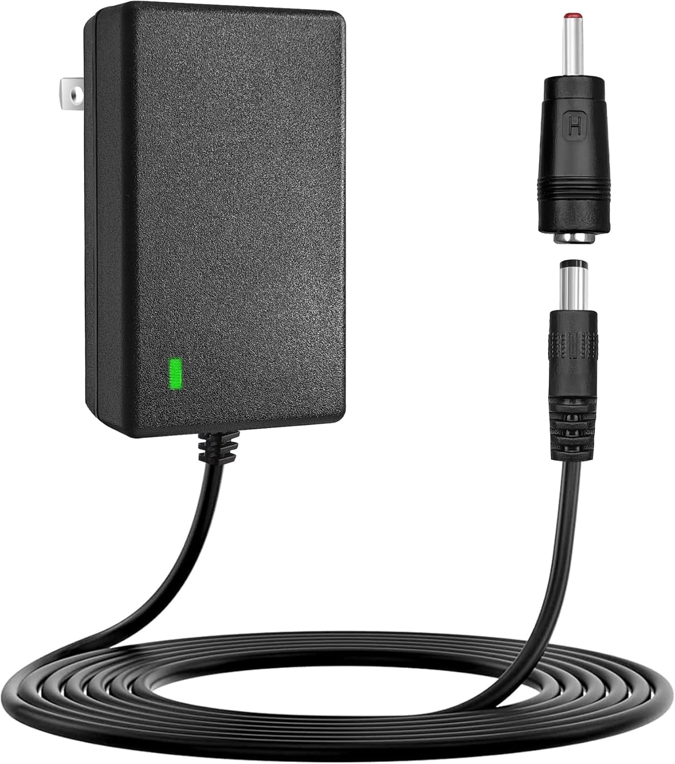 商品情報商品の説明入力:AC 100~240V、50/60Hz 出力:DC 24V-25.2V、最大1A。 プラグサイズ:5.5mm x 2.1mm DCヘッド3.5*1.35mm ケーブルの長さ:6.2フィート/190cm 幅広い互換性:...