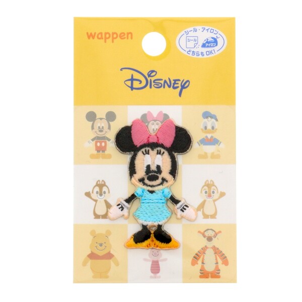 商品名パイオニア ワッペン ディズニー ミニー説明ディズニーの人気キャラクターをモチーフにしたワッペンです。シールとしても使用でき、アイロン接着もできるワッペンです。ご使用方法シール接着でご使用の場合は貼りたい部分の表面のゴミやほこりを落と...