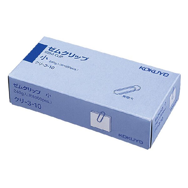 商品名コクヨ ゼムクリップ小(23mm)約1000本入り [クリ-3-10]品番クリ-3-10この商品について 必ずご確認ください配送についてメール便での配送になります。→ご利用の際は必ずお読みください 送料について ご注文合計額が￥100...