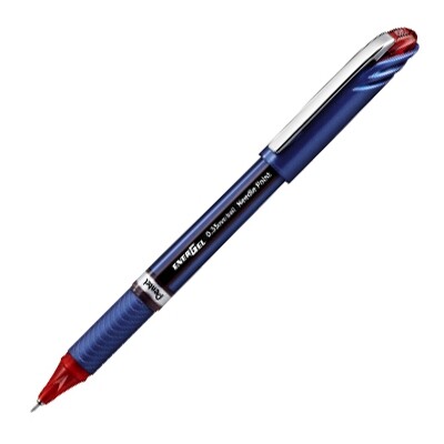 商品名ぺんてる エナージェル ユーロ 0.35mm 赤 BLN23-B説明軽くなめらかな書き味。スリム&ライトボディで長時間筆記でも疲れにくい。●キャップ式ゲルボールペン●ボール径:0.35mm(ニードルチップ)●インク色:赤●本体長:13...
