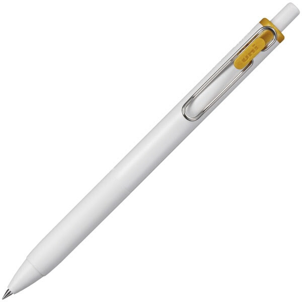 商品名三菱鉛筆 ゲルインクボールペン uni-ball one ユニボール ワン 0.38mm 金説明新開発の『uni-ball　one(ユニボール　ワン)』のインクは、一般的なゲルインクと異なり、色材の紙繊維への浸透を極力抑える、新しい顔...
