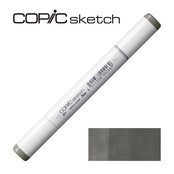商品名【コピック/COPIC】コピックスケッチ W7 ウォームグレイ No.8 単品バラ説明筆ペンの様なスーパーブラシを装備し、300色以上の圧倒的なカラーバリエーションを誇る、コピックの中で最も人気ある「コピック・スケッチ・シリーズ」です...